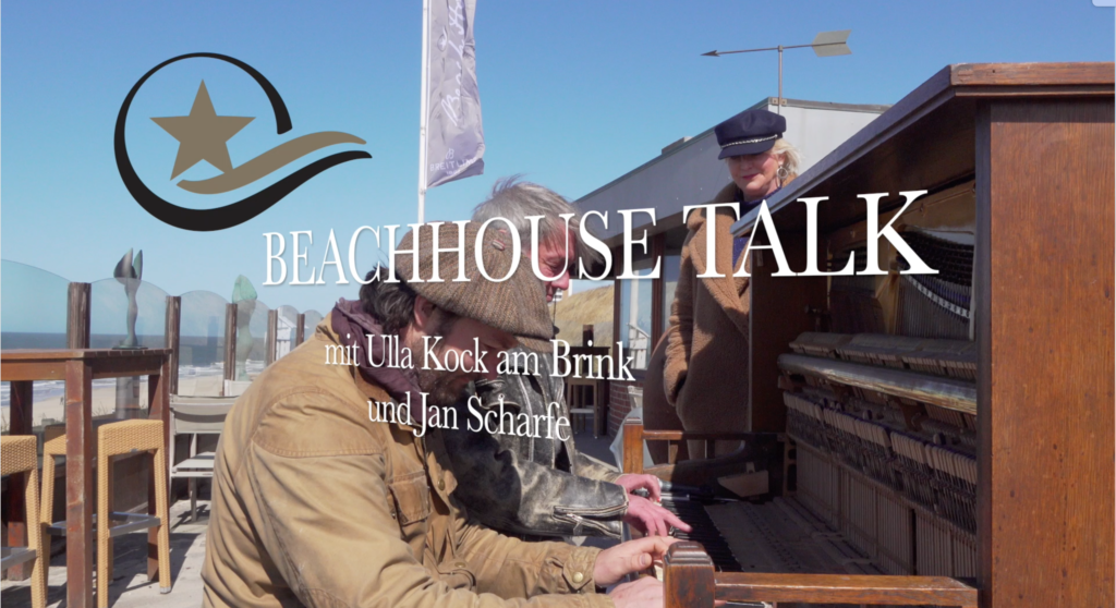 BeachHouseTalk mit Ulla Kock am Brink und Jan Scharfe. Gast: Jo ...